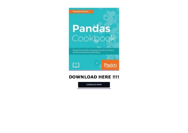 Pandas Cookbook Top Rate