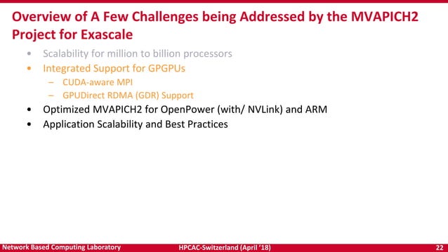 Designing Scalable HPC, Deep Learning and Cloud Middleware for Exascale Systems | PPT