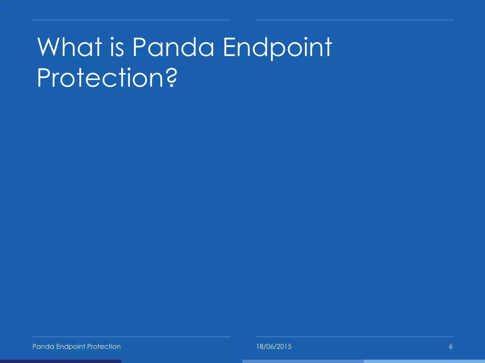 Panda Security - Endpoint Protection | PDF