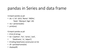pandas for series and dataframe.pptx