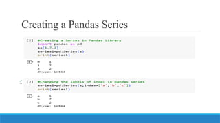 Pandas Library introduction Python.pptx