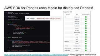 Pandas on AWS - Let me count the ways.pdf