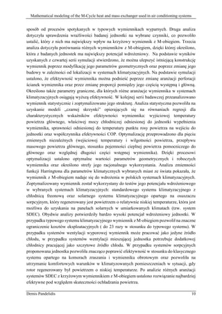 Pandelidis - Unknown - MATHEMATICAL MODELING OF THE M-CYCLE HEAT AND ...