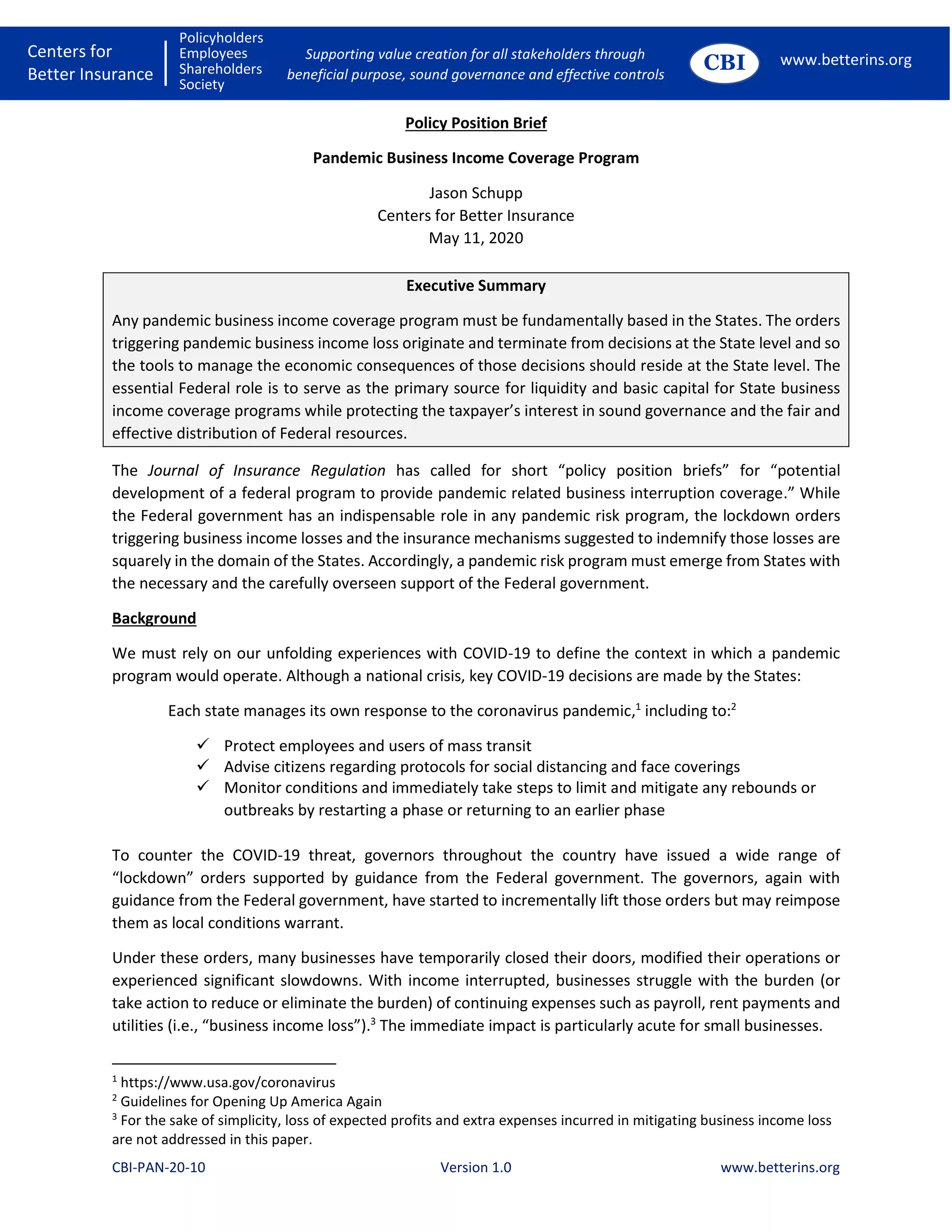 Payroll Risk Insurance Act - Concept | PDF