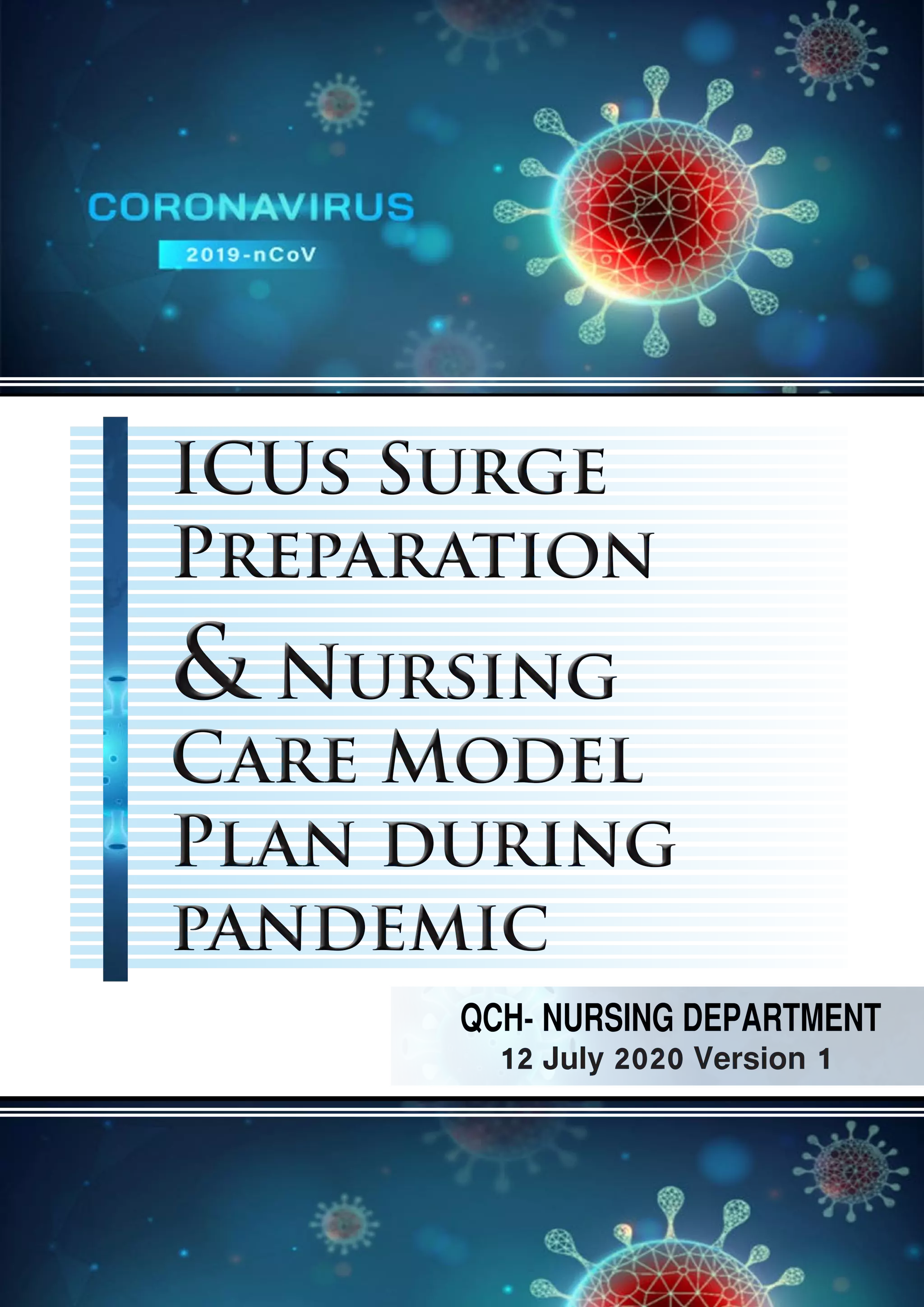 Critical care surge plan during covid19 pandemic | PDF