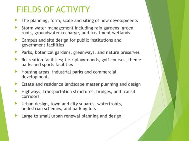 Landscape Architecture | PPT