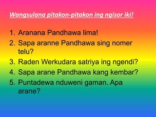 Pandhawa | PPTX