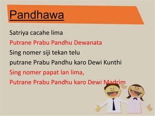 Pandhawa | PPTX