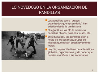 Pandillas | PPT