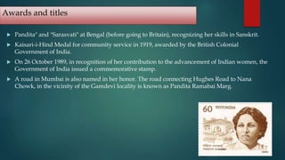 PANDITA RAMABAI- Indian political thought GENDER.pptx