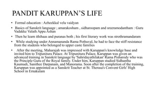 Pandit k[1] | PPTX