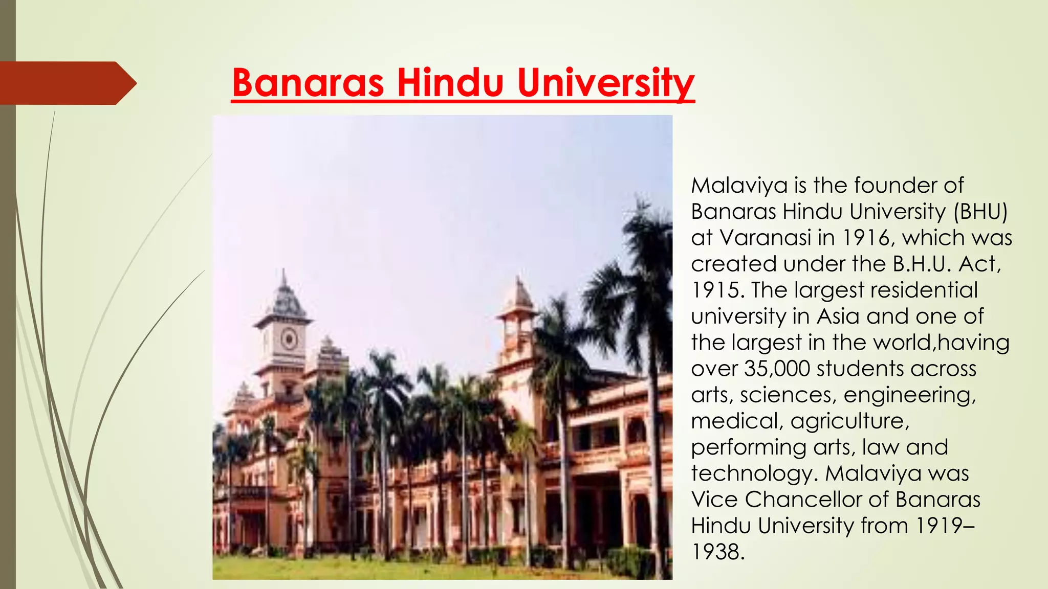 Pandit madan mohan malaviya | PPTX