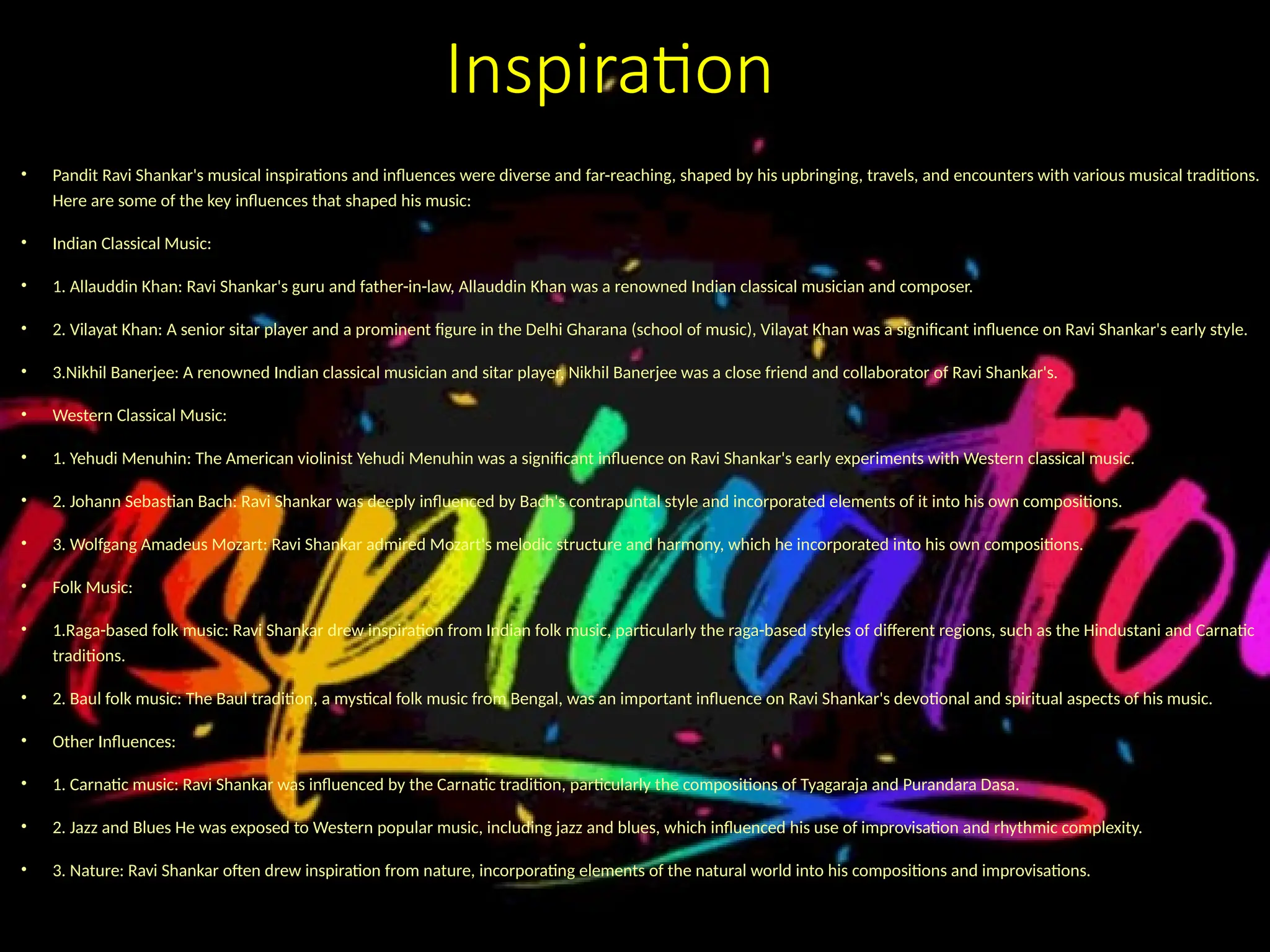 Pandit Ravi Shankar[1].pptx class9 english | PPTX | World/International Music | Music