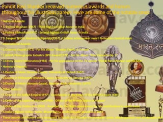 Pandit Ravi Shankar[1].pptx class9 english | PPTX | World/International Music | Music