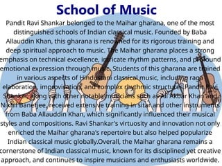 Pandit Ravi Shankar[1].pptx class9 english | PPTX | World/International Music | Music