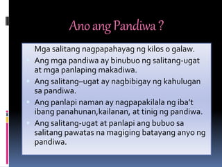 Pandiwa | PPTX