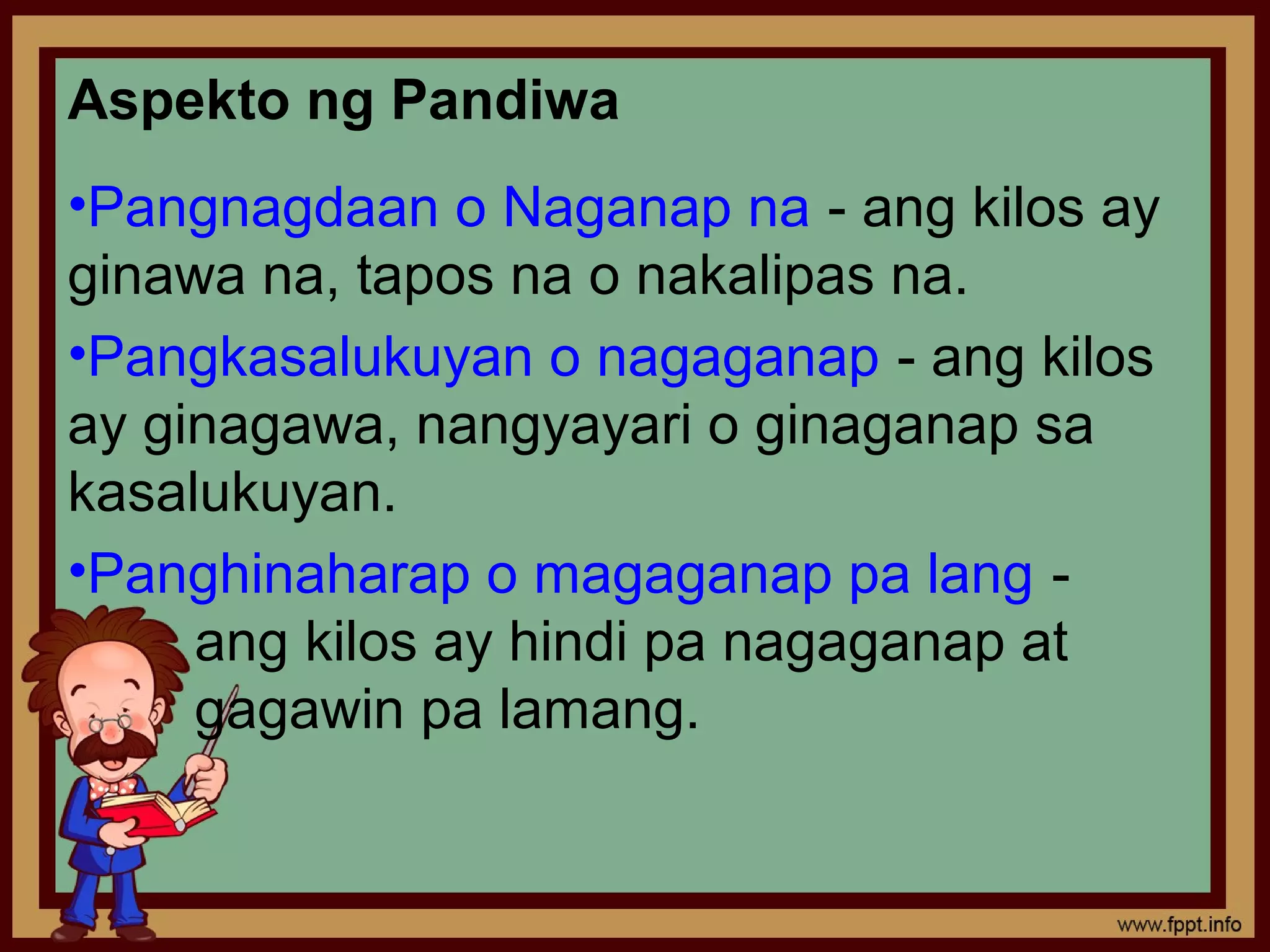 Pandiwa | PPT