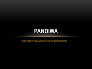 Pandiwa | PPTX