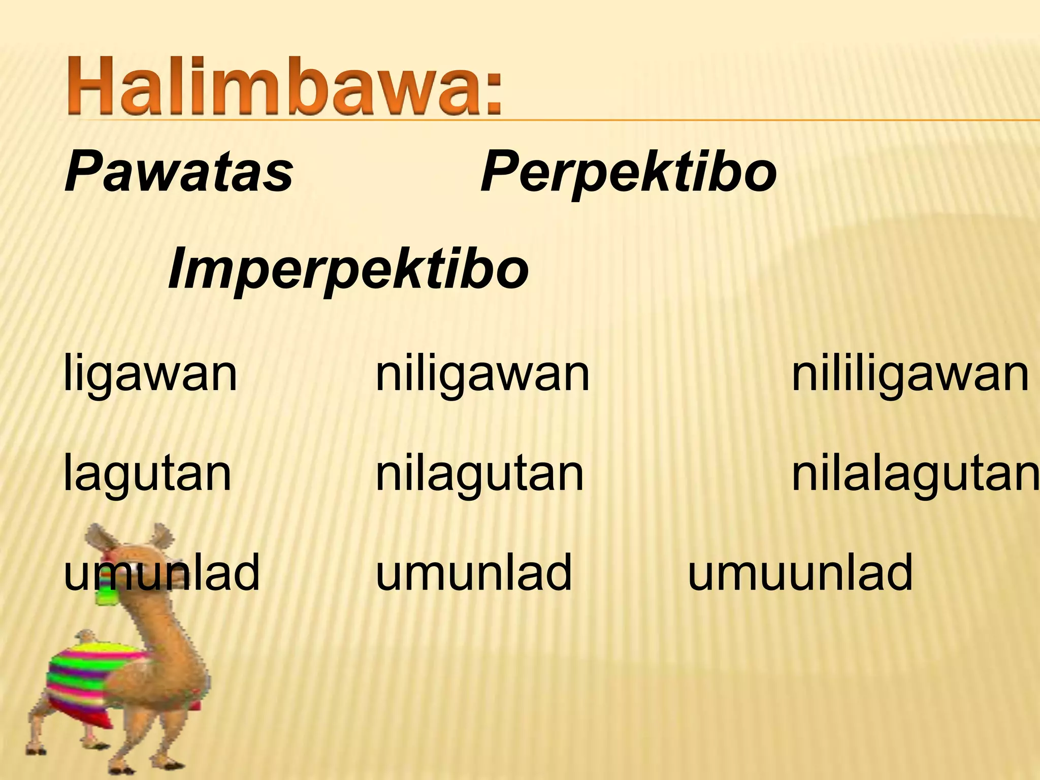 Aspekto ng Pandiwa | PPTX