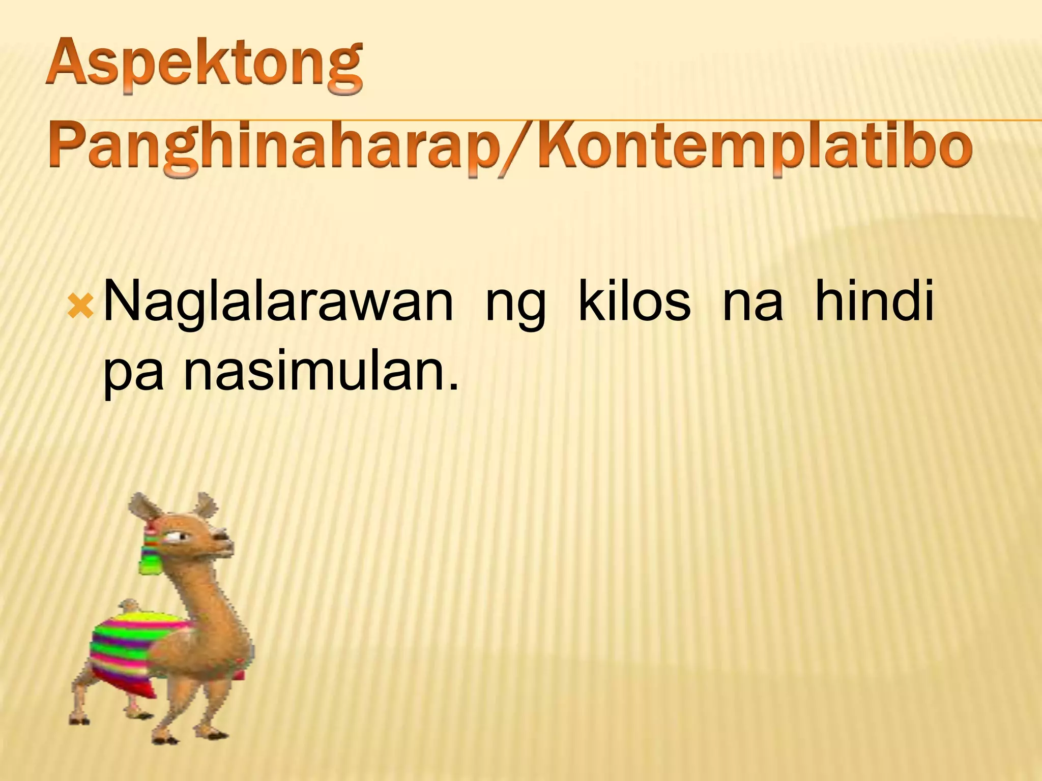 Aspekto ng Pandiwa | PPTX