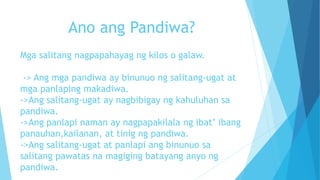 Pandiwa | PPTX