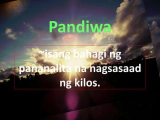 Pandiwa | PPTX