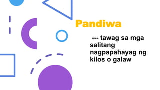 Pandiwa | PPT