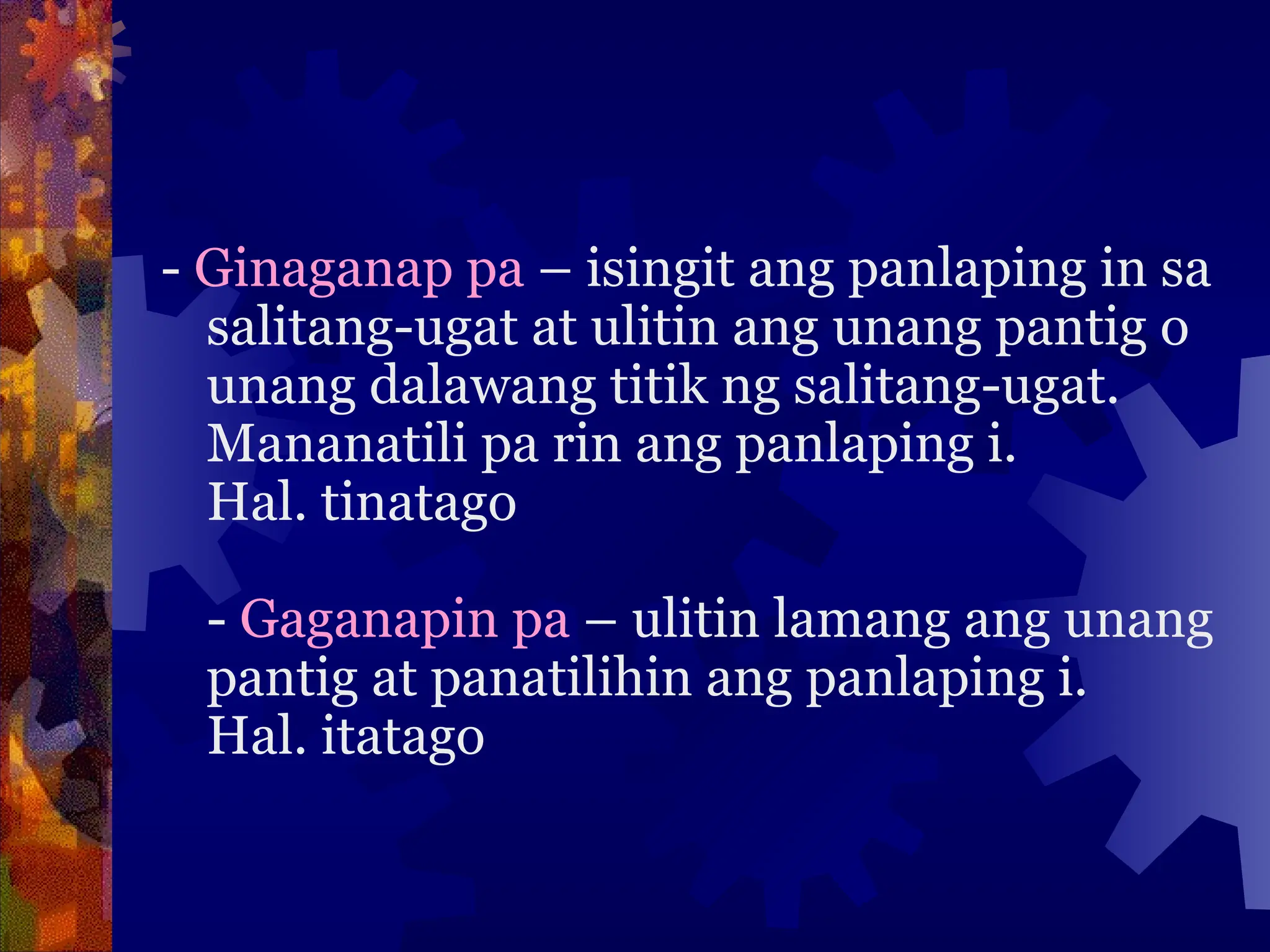 kahulugan ng Pandiwa Filipino subject JHS.ppt