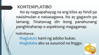 Pandiwa at Aspekto ng Pandiwa | PPTX