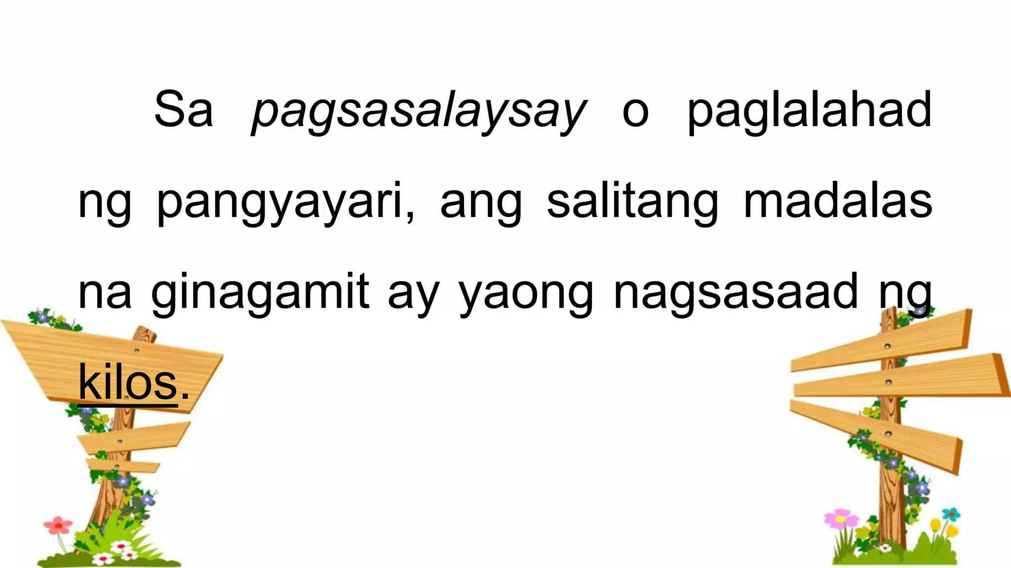 Pandiwa sa Pagsasalaysay ng Nasaksihan | PPTX