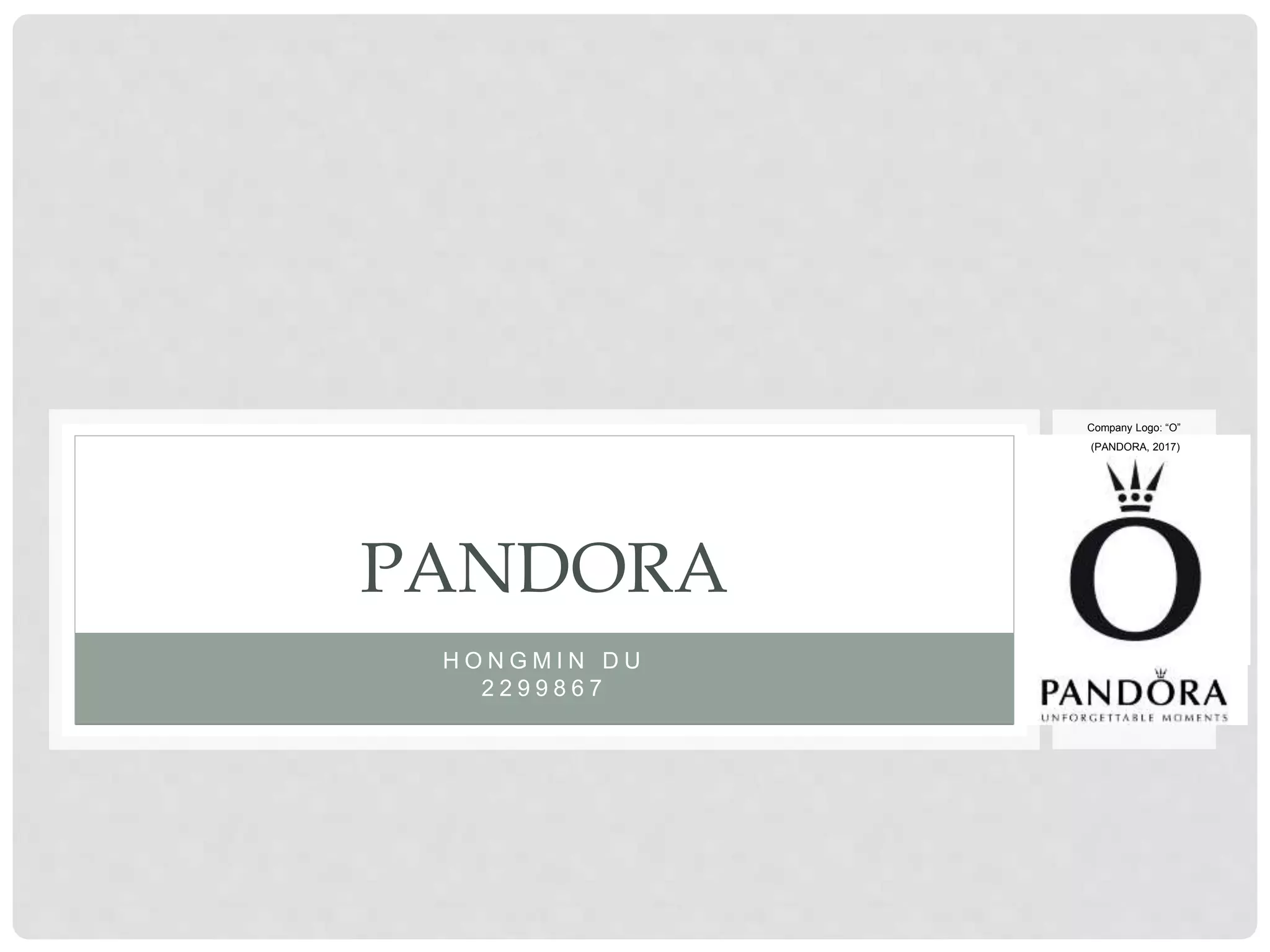 Pandora | PPTX
