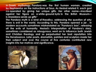 PANDORAS BOX QUESTIONS AND EXERCISES FOR G10 | PPTX