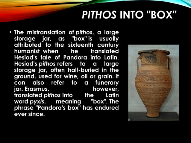 PANDORAS BOX QUESTIONS AND EXERCISES FOR G10 | PPTX