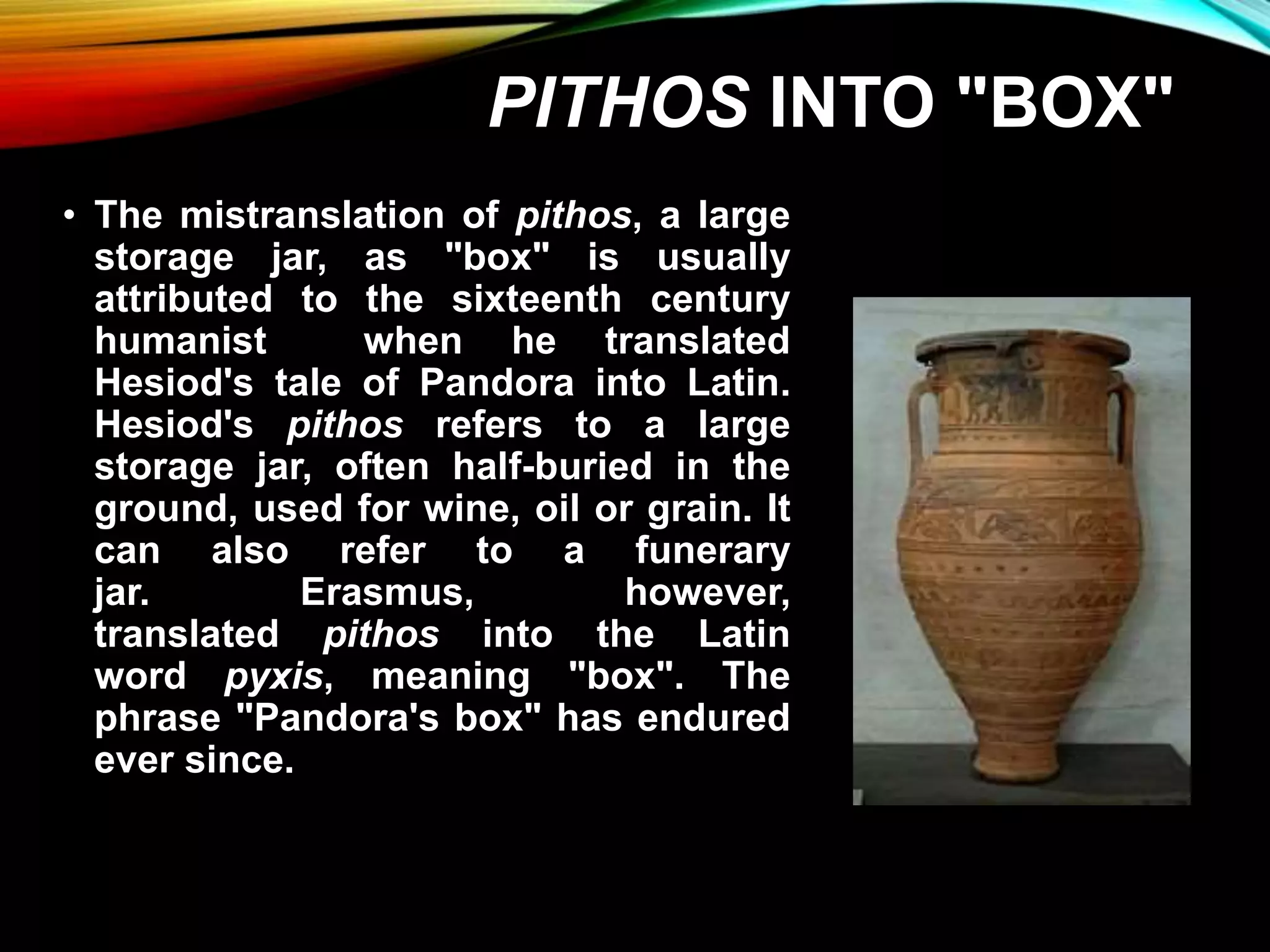 Pandora's Box | PPTX