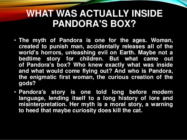 Pandora's Box
