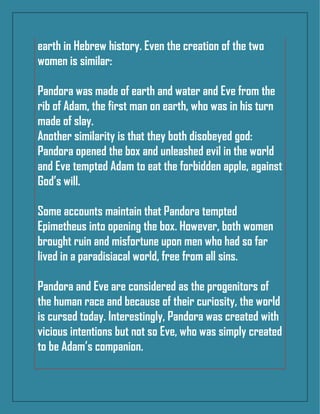 Eve The First Woman On Earth