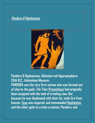 Hephaestus And Pandora