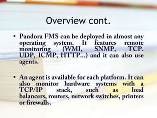 Pandora fms | PPT