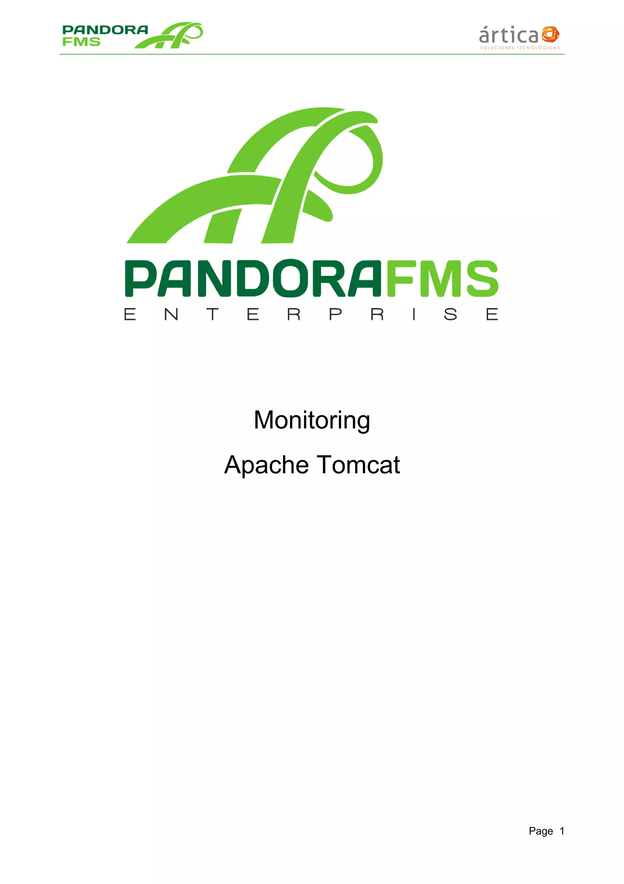 Pandora FMS: Tomcat Monitoring | PDF