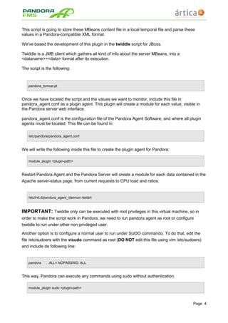 Pandora FMS: Jboss monitoring | PDF