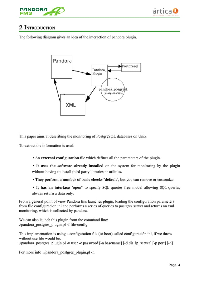 Pandora FMS: PostgreSQL Plugin | PDF