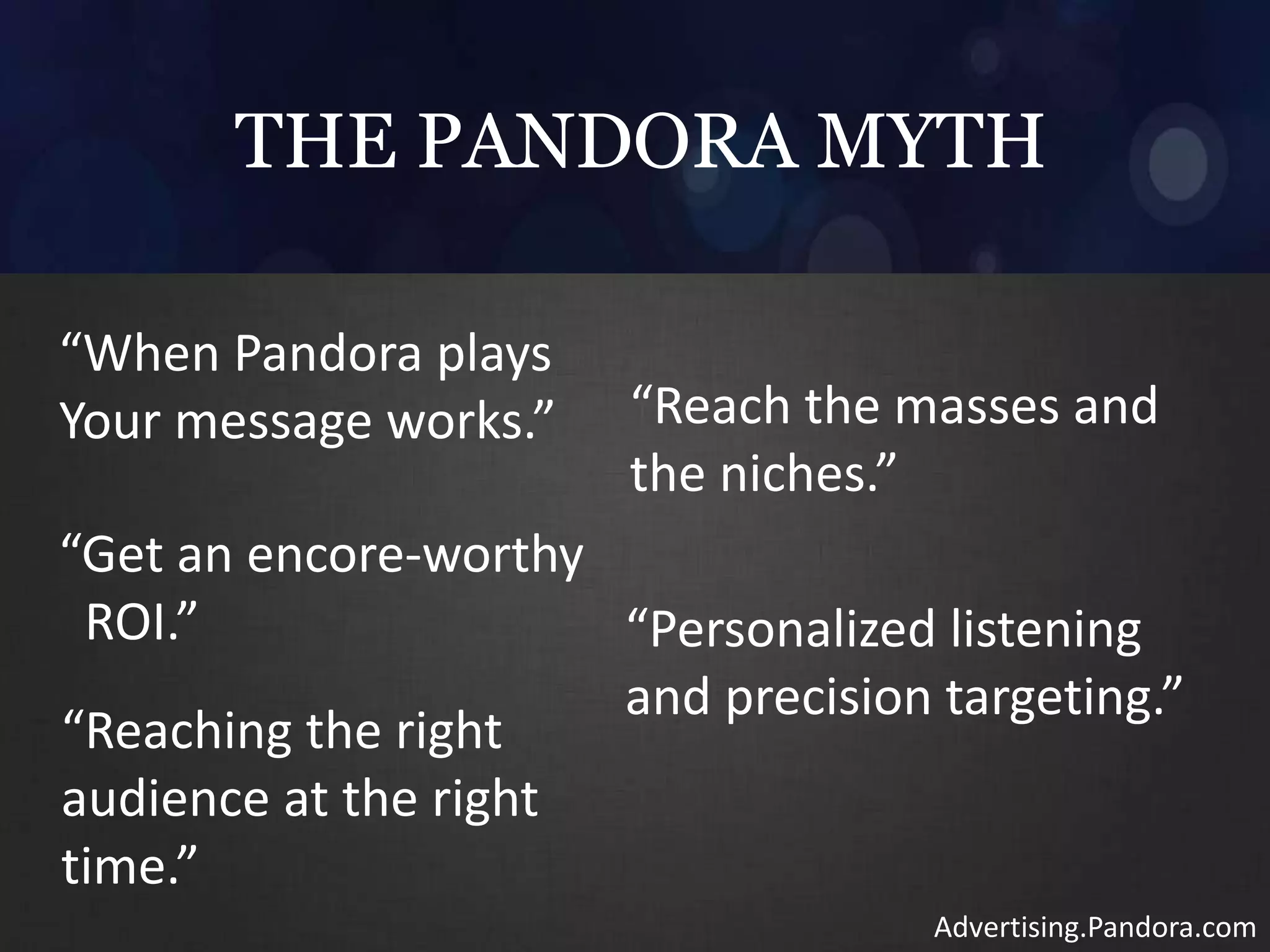 Pandora presentation updated 5 21 | PPTX