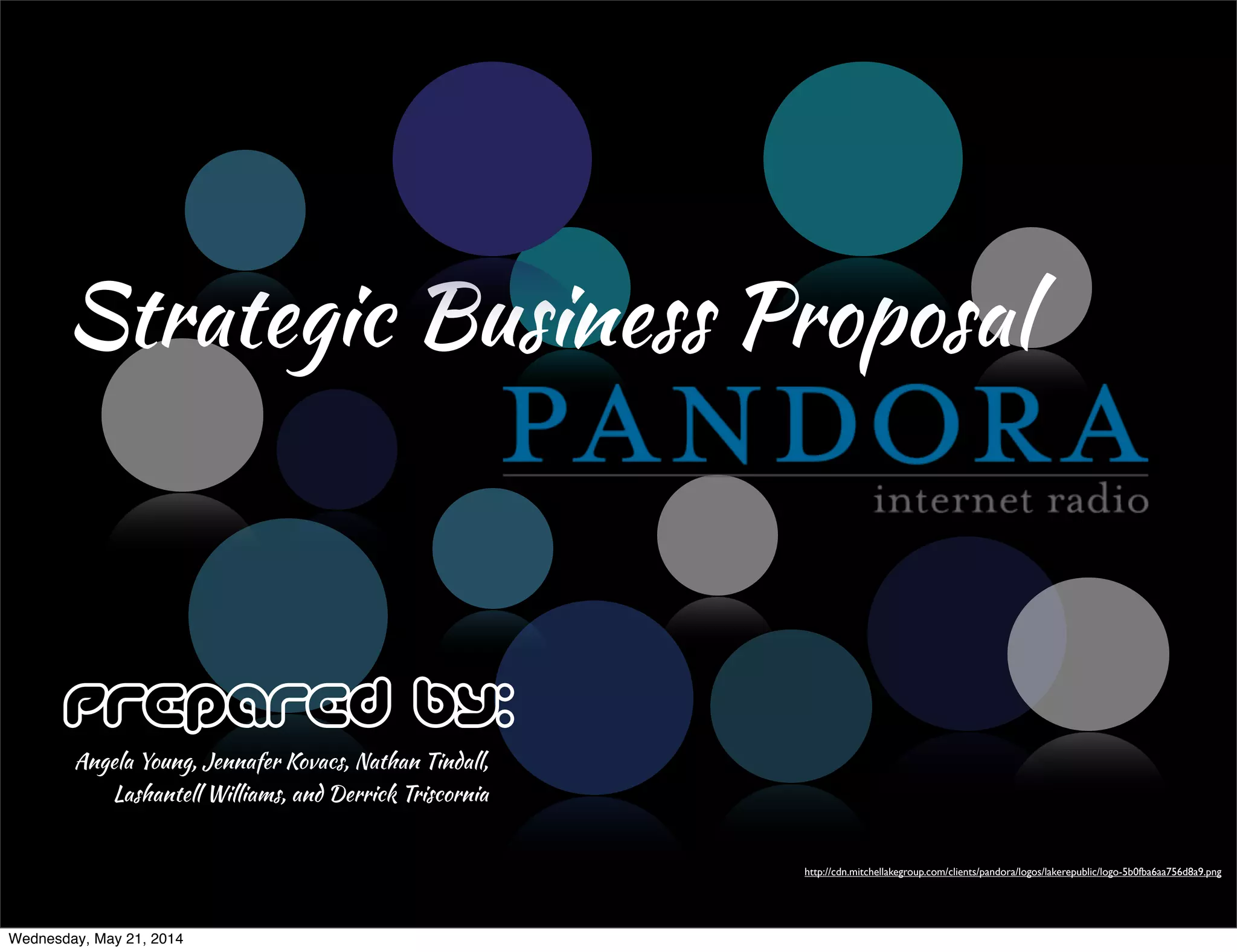 Pandora Proposal - The Graduates | PDF