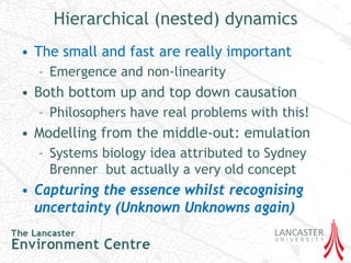 Seeking sustainability within complex regional NRM systems | PPT