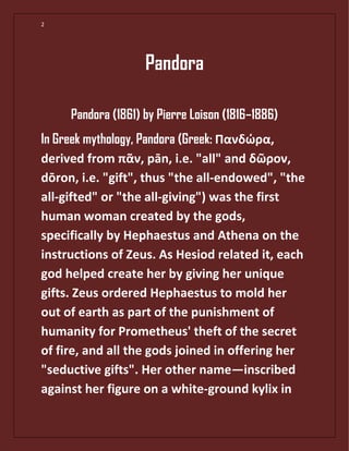 Pandora | PDF