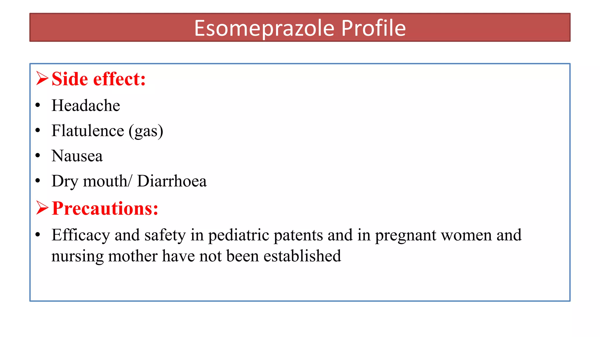 Marketing Plan of Esomeprazole | PPTX