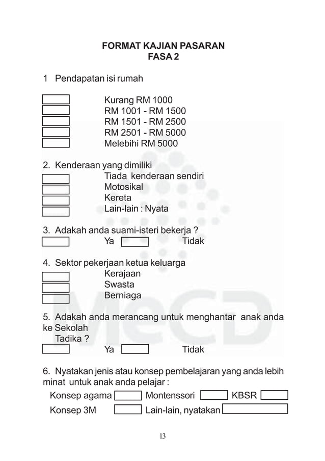 Panduan.penubuhan.tadika | PDF