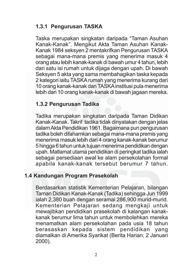 Panduan.penubuhan.tadika | PDF