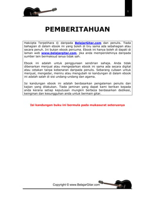 Panduan asas-bermain-gitar | PDF