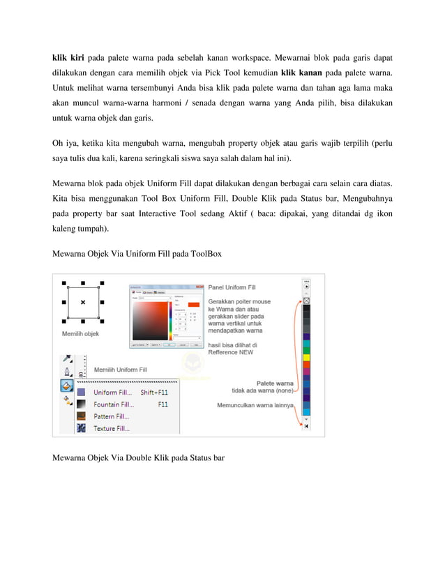 Panduan coreldraw | PDF